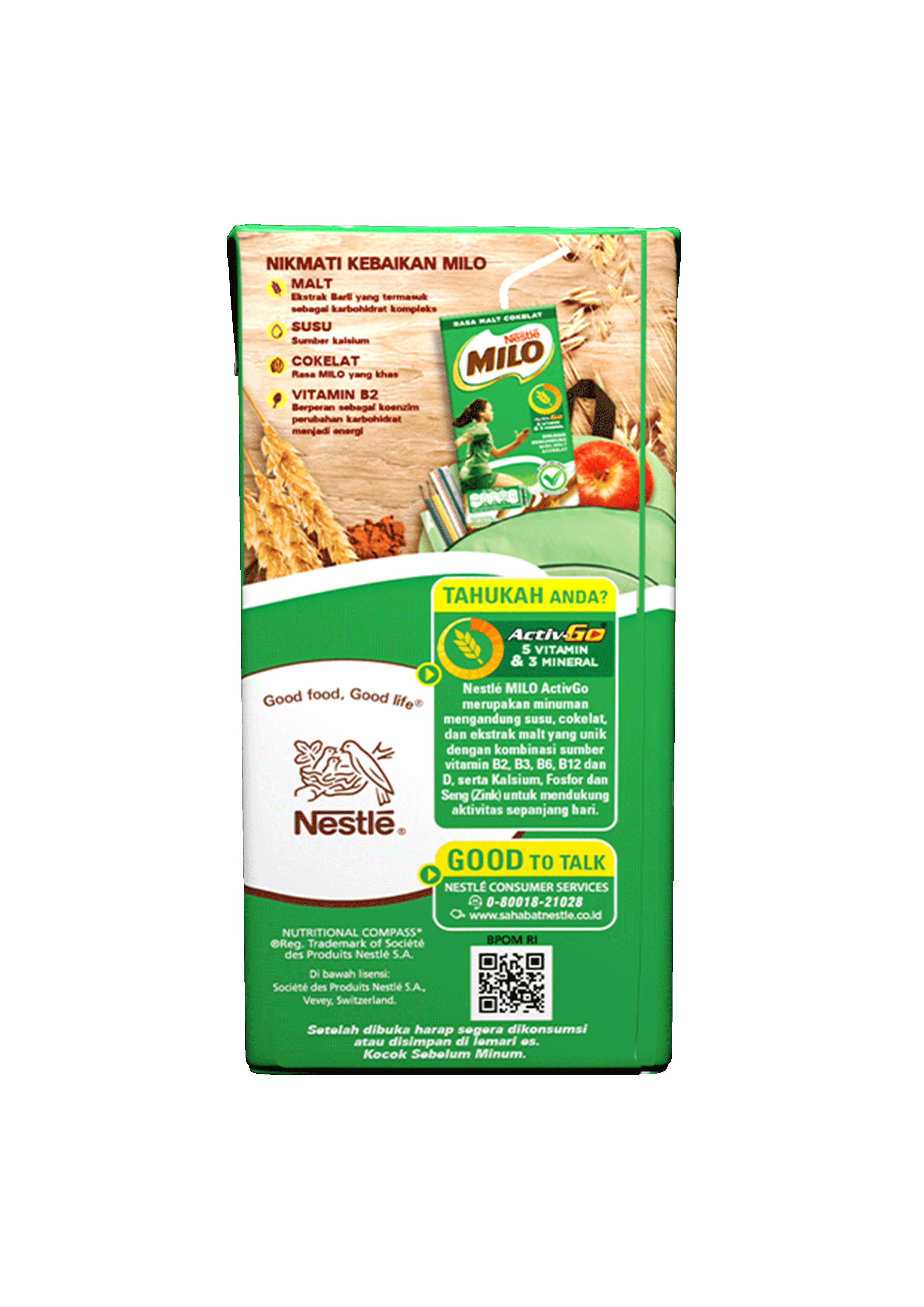 Produk Susu MILO Kotak UHT 180ml | MILO Indonesia